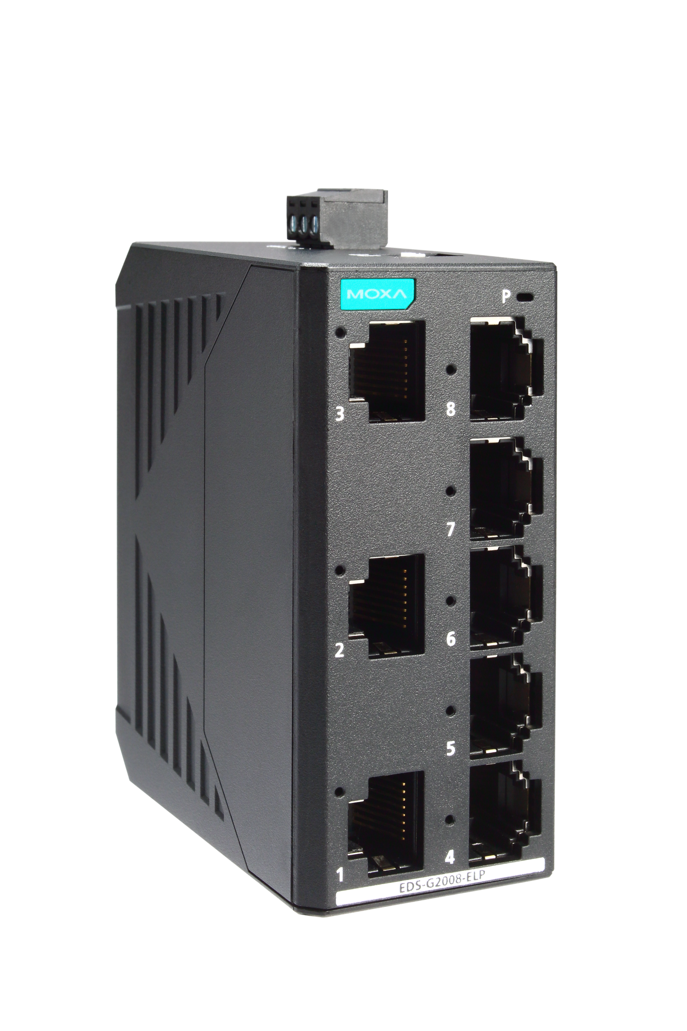 EDS-G2008-ELP Series - 8-port unmanaged Ethernet switch